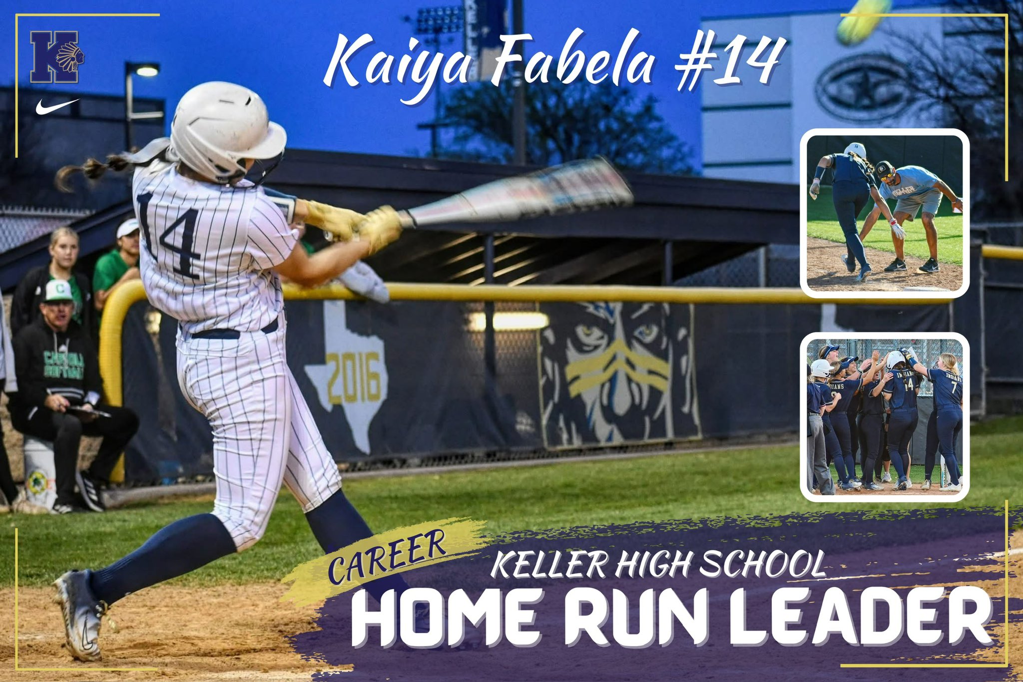 Softball Recap: Keller catcher sets program record in career home runs ...
